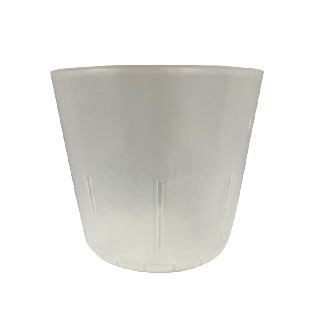This 4" Clear Plastic Pot with Slits is Ideal for Orchids - Ritchie ...