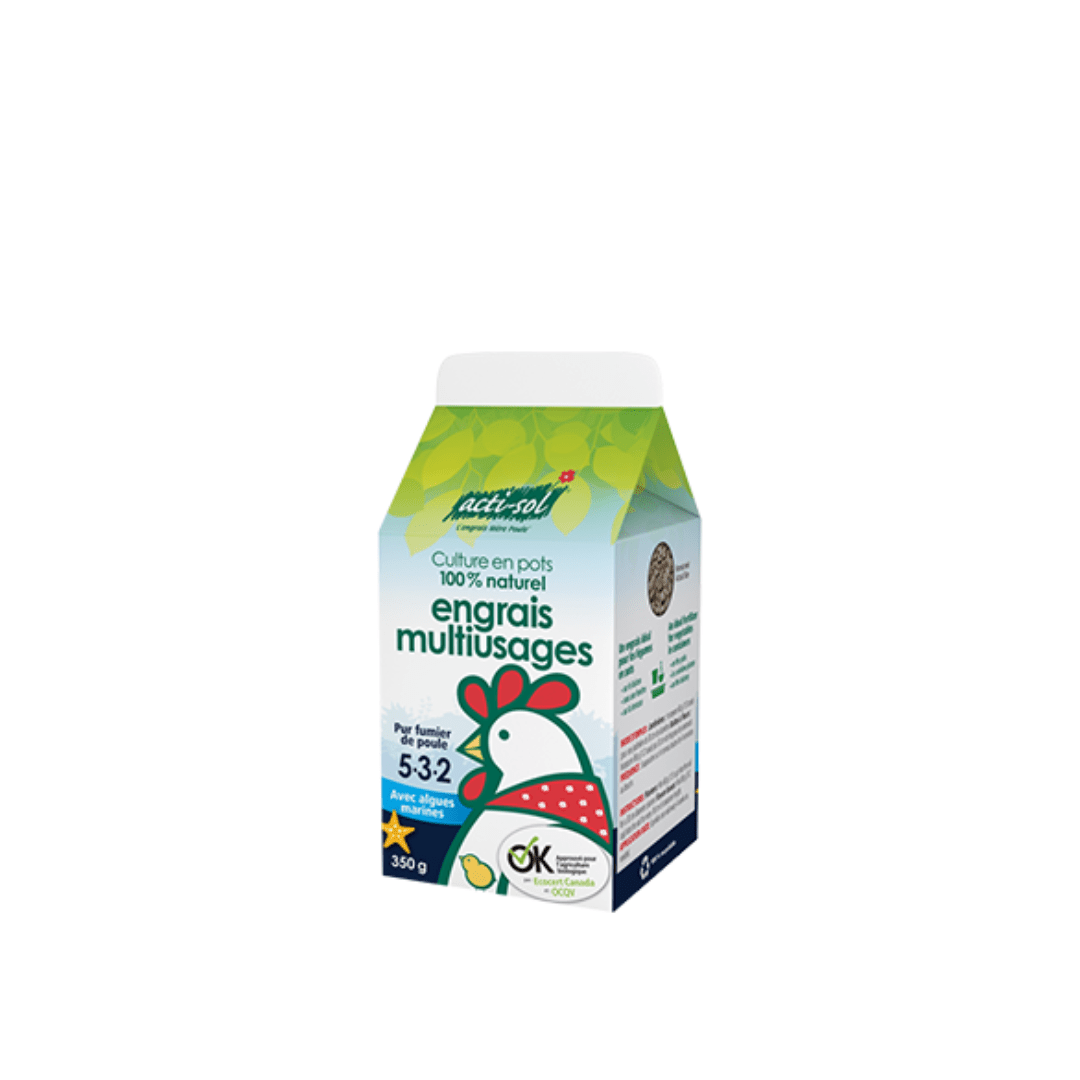 Acti-Sol Hen Manure Multi-Purpose Fertilizer 5-3-2 350 g - Ritchie Feed ...