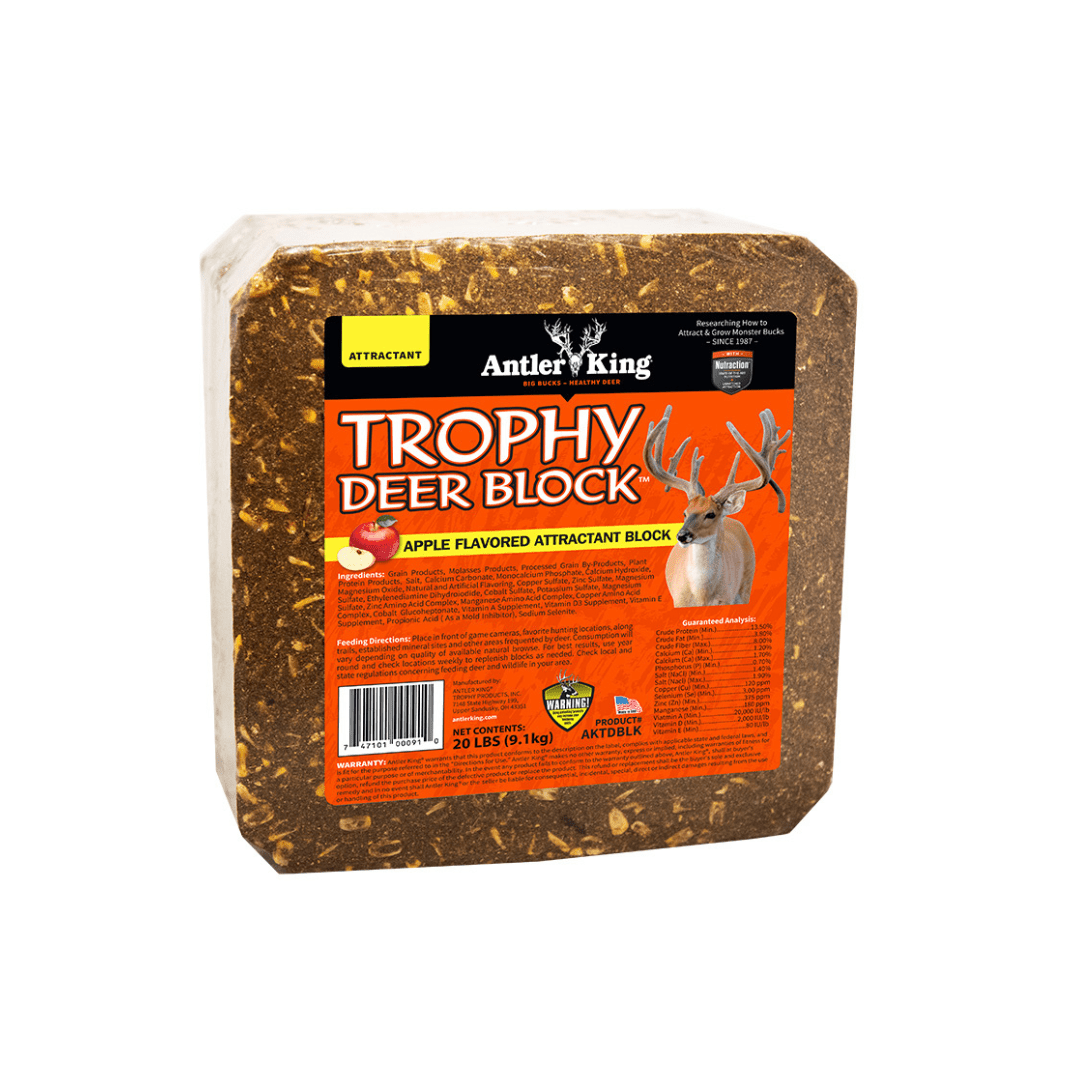 Antler King Trophy Deer Deer Block 20lbs - Ritchie Feed & Seed Inc.