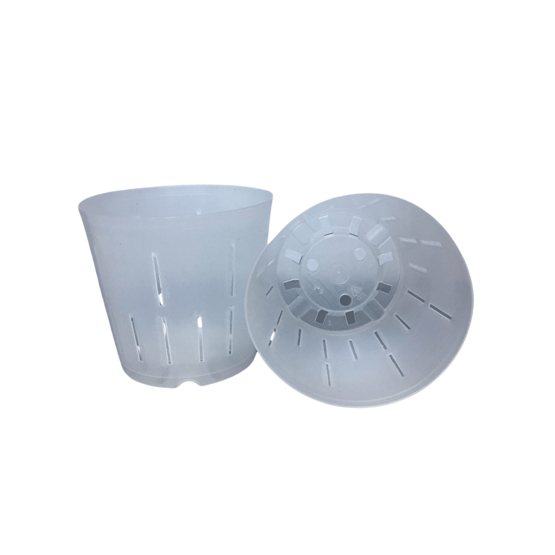 Clear Plastic Pot with Slits 5" - Ritchie Feed & Seed Inc.