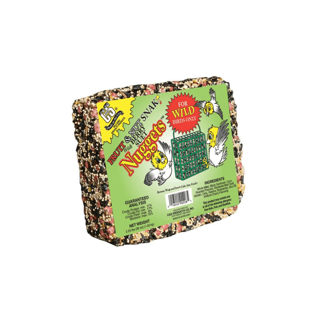 C&S Fruit & Nut Snak with Suet Nuggets - Ritchie Feed & Seed Inc.