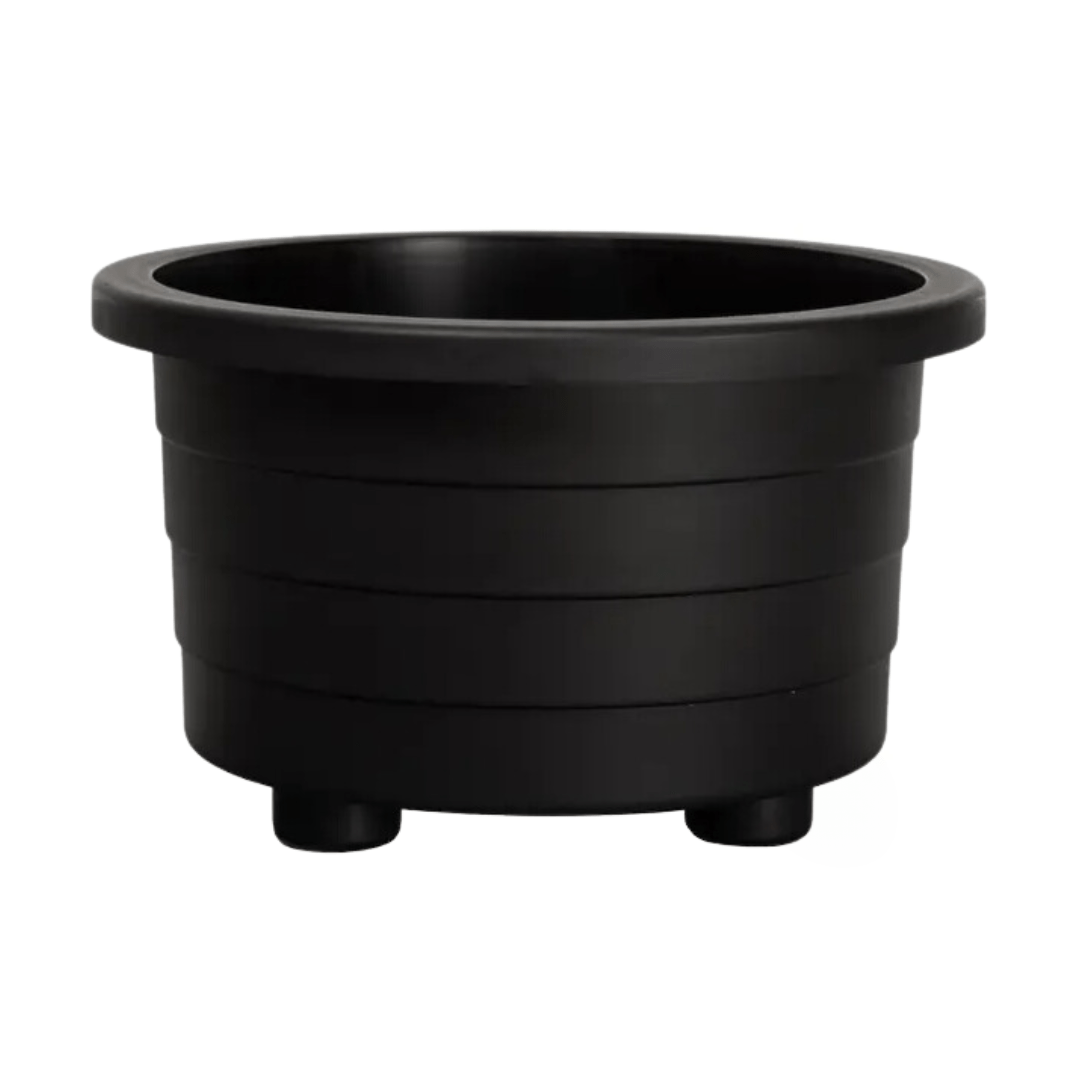 DCN Plastics Azura classic design circle patio planter with thick wall ...