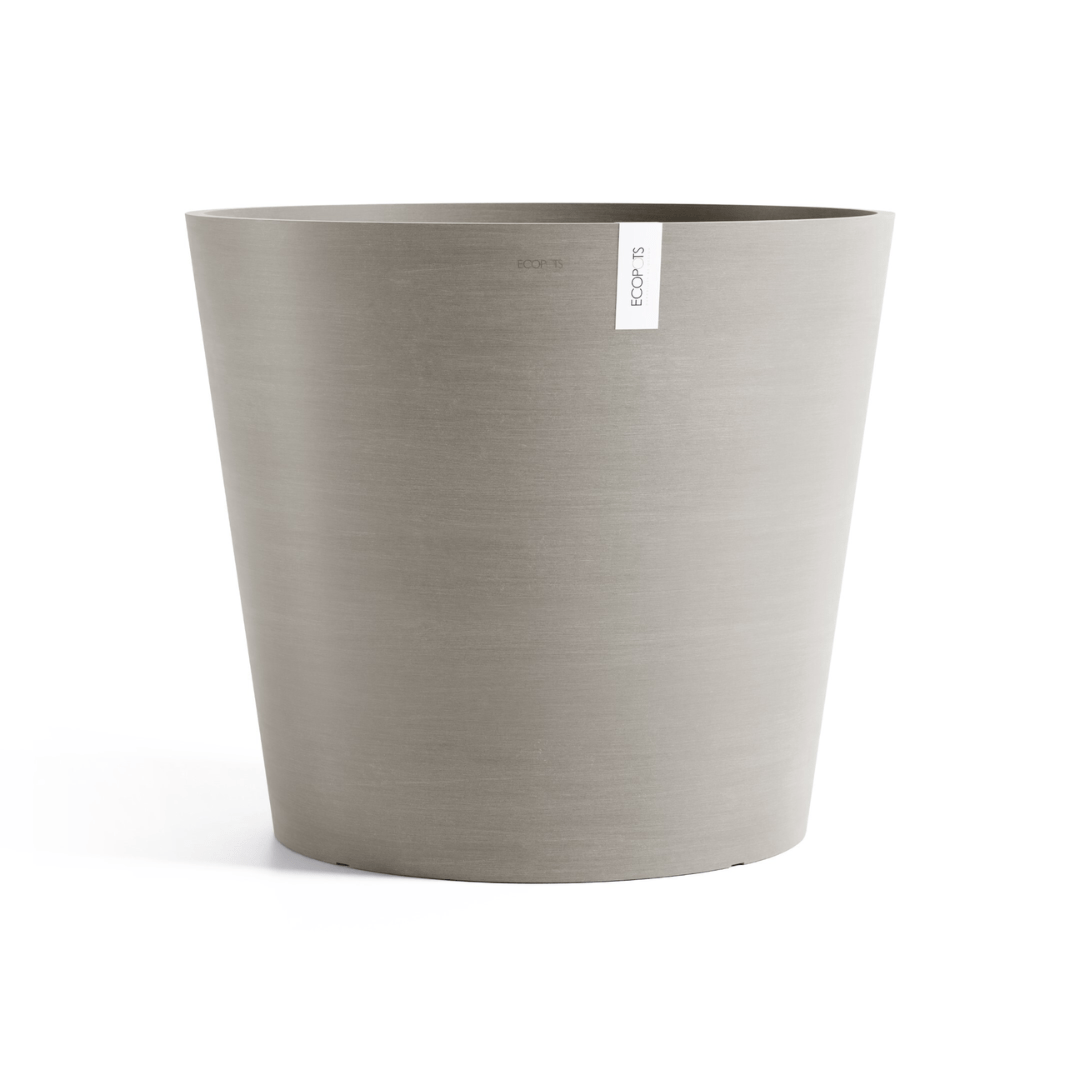 EcoPots Amsterdam Decorative Pot 20cm | 8" Taupe - Ritchie Feed & Seed Inc.