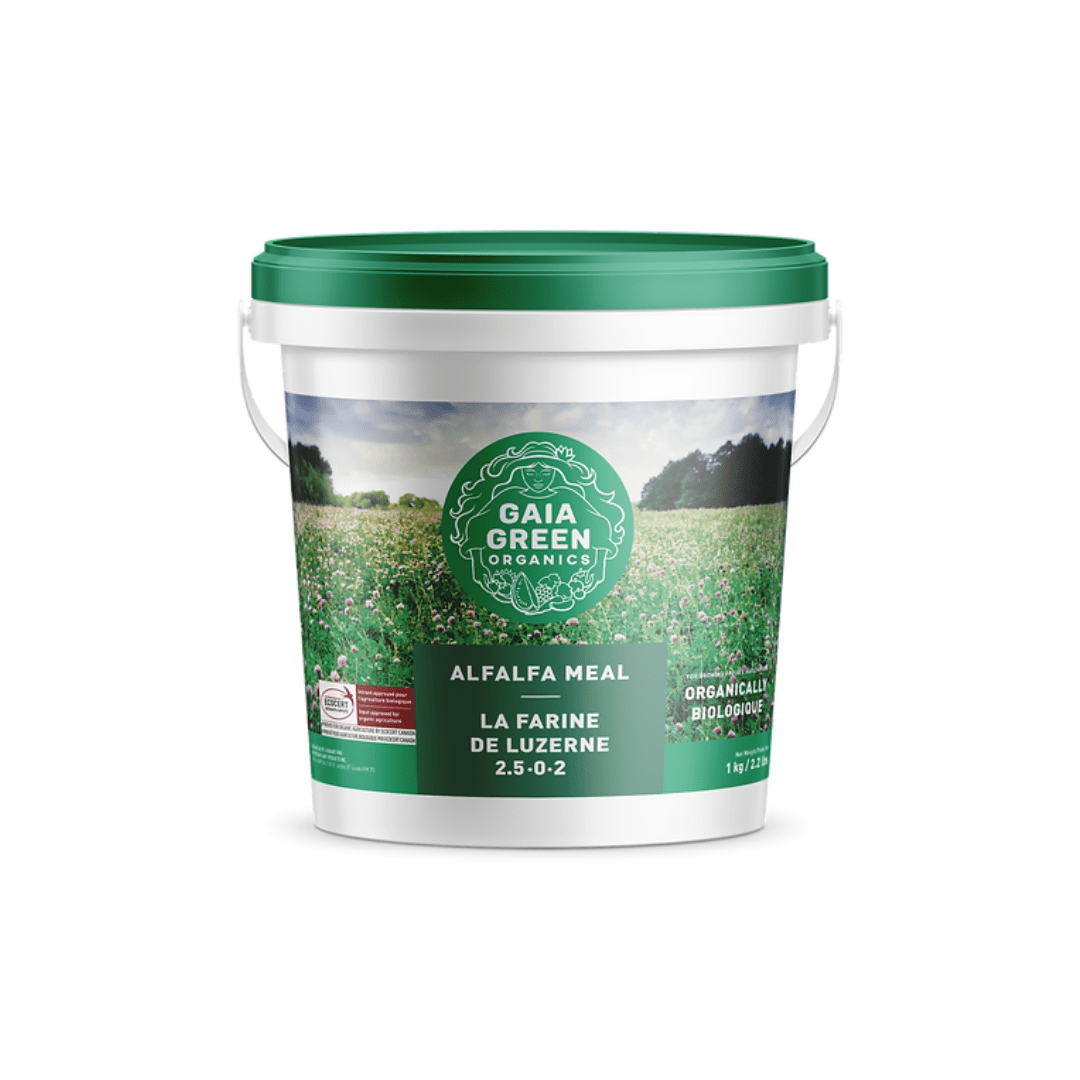 Gaia Green Alfalfa Meal 2.5-0-2 1kg - Ritchie Feed & Seed Inc.