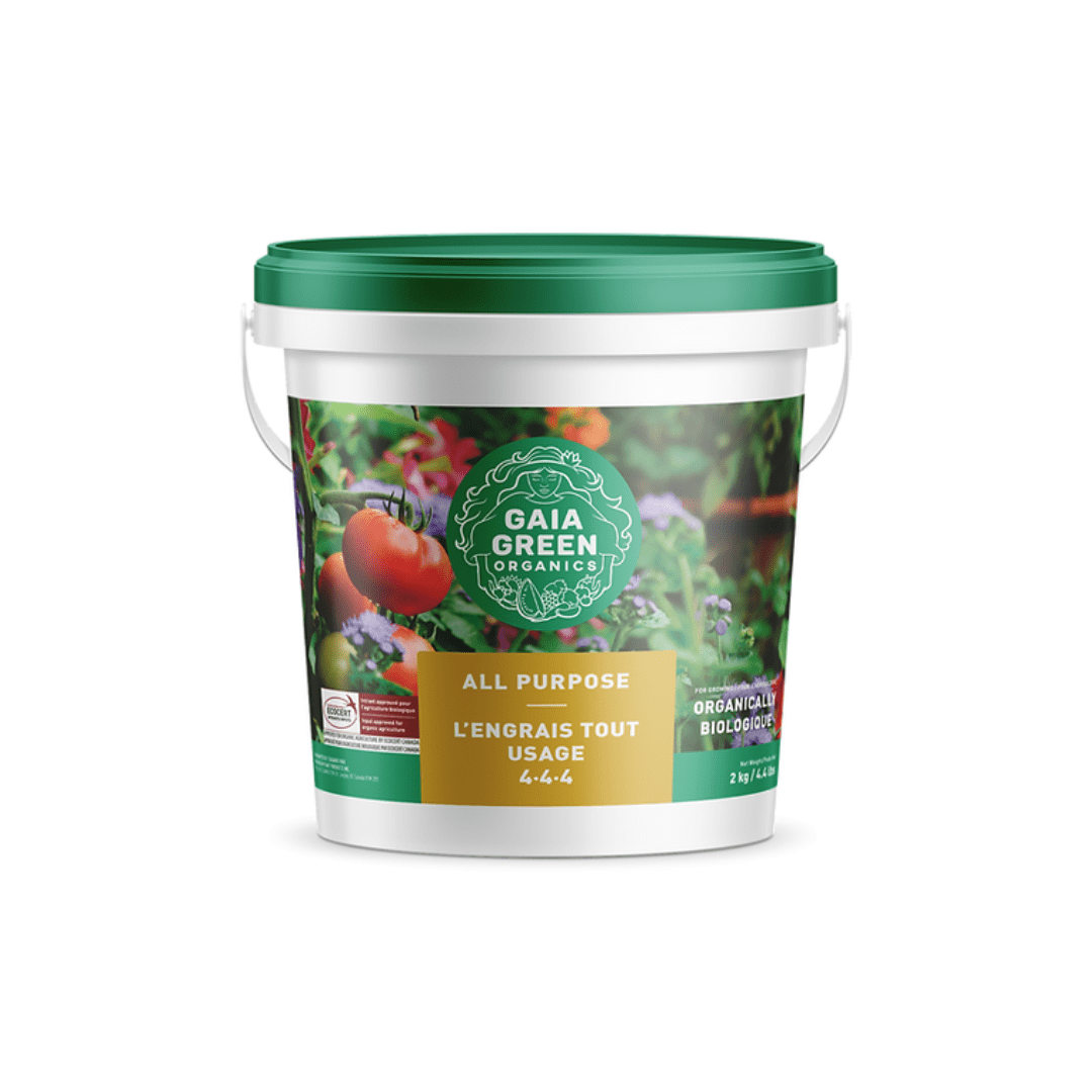 Gaia Green All Purpose 4-4-4 2kg - Ritchie Feed & Seed Inc.