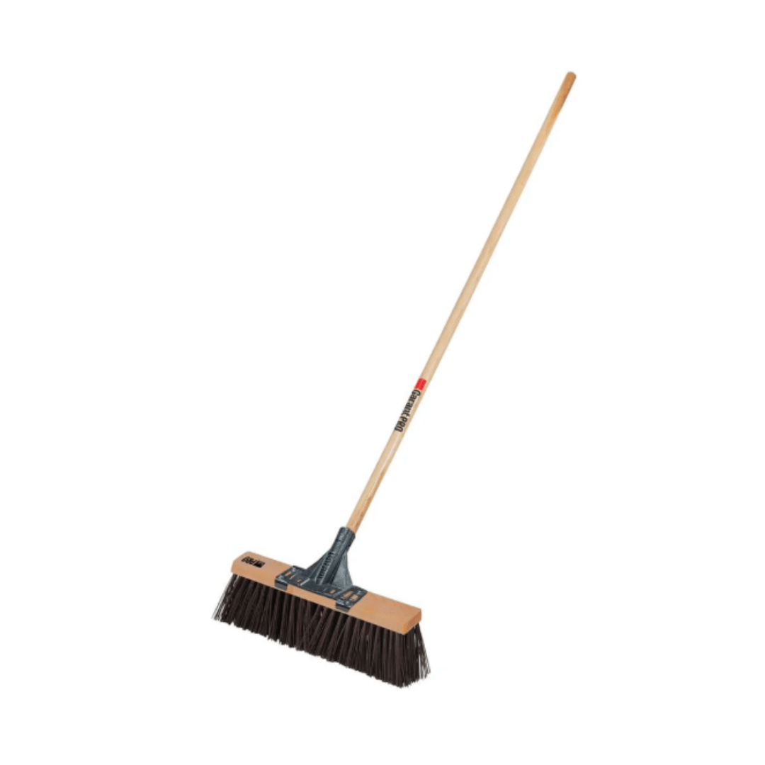 Garant Street-Stable broom 18" with wood handle - Ritchie Feed & Seed Inc.