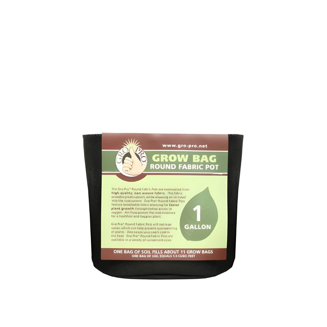 Gro Pro® Essential Round Fabric Pots 1 Gallon - Ritchie Feed & Seed Inc.