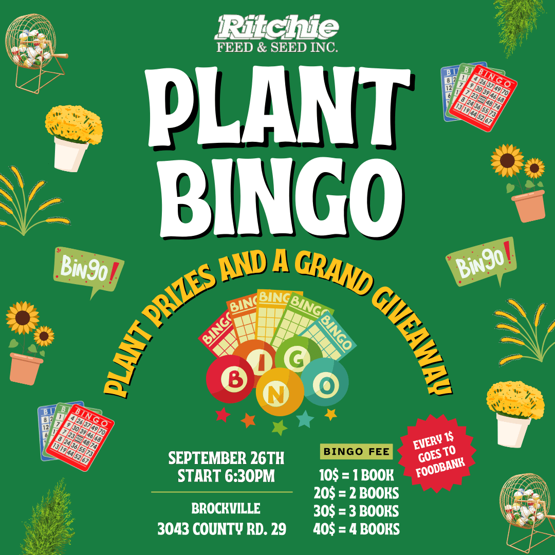 Plant Bingo [BROCKVILLE] - Ritchie Feed & Seed Inc.