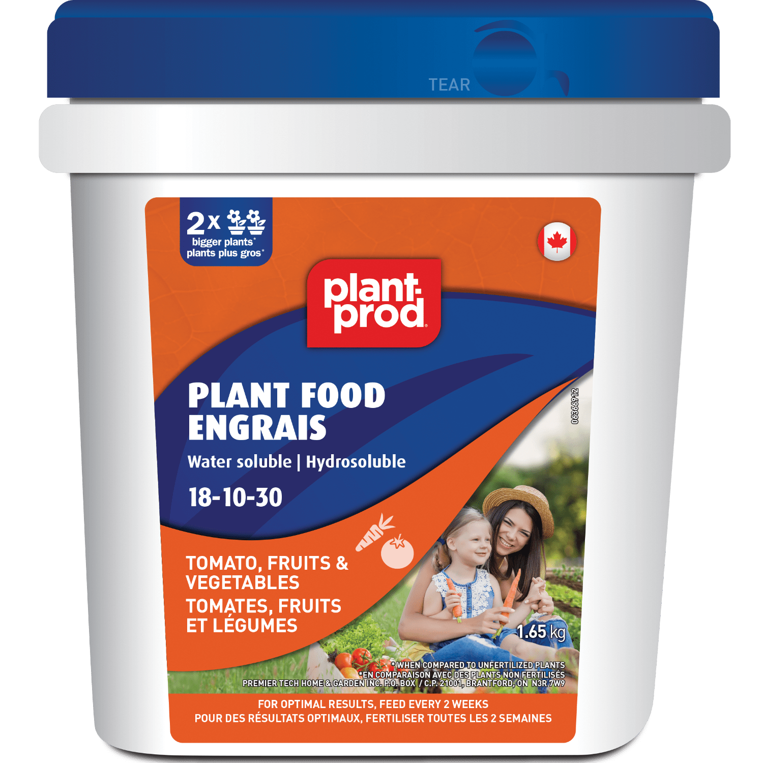 Plant-Prod Tomato Vegetable & Fruit Plant Food 18-10-30 1.65kg ...