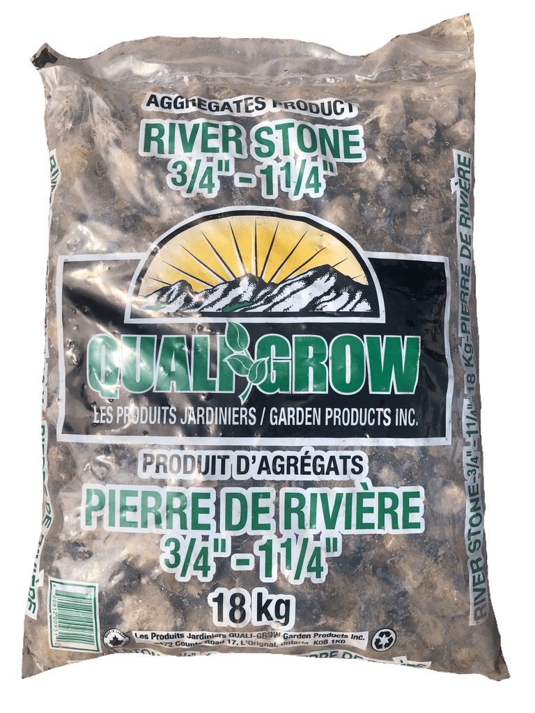 River Stone 3/4" - 1 1/4" 18Kg Large - Ritchie Feed & Seed Inc.