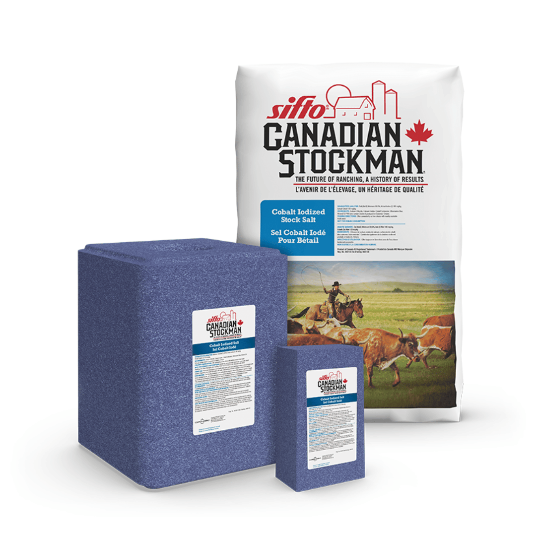 Sifto® Canadian Stockman® Cobalt Iodized Salt 25KG BAG - Ritchie Feed ...