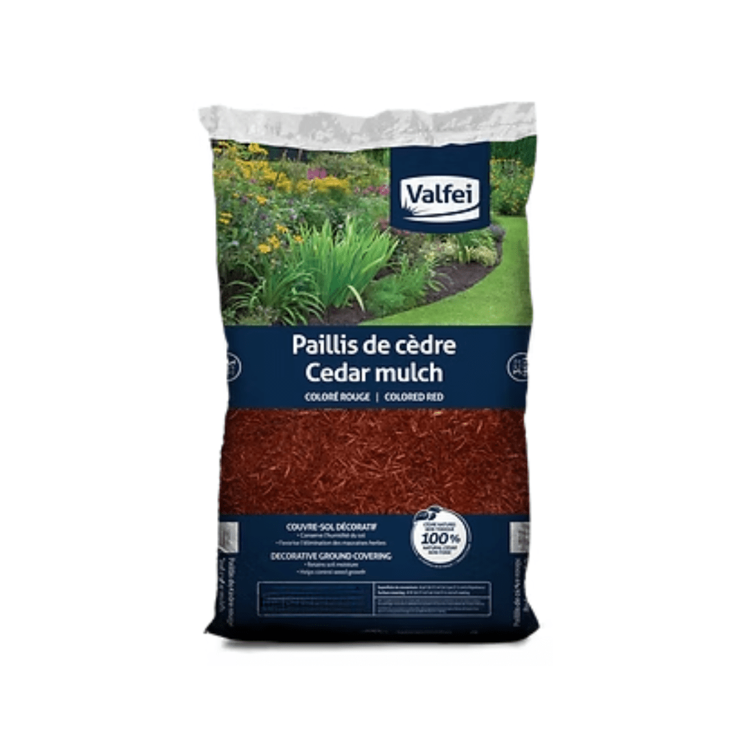 VALFEI RED CEDAR MULCH 2CUFT - Ritchie Feed & Seed Inc.