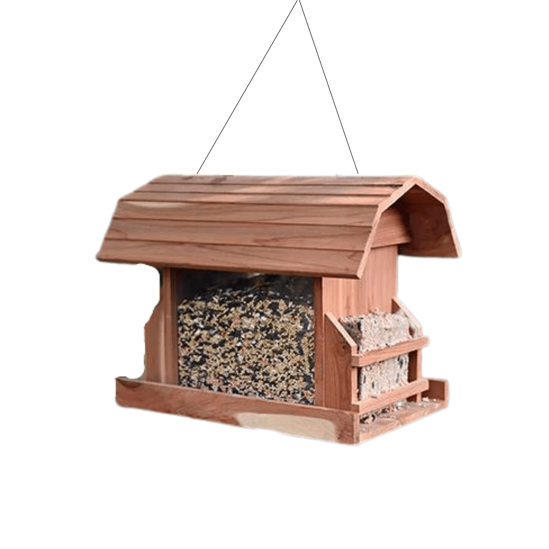 Barn Style Bird Feeder with Suet Holders - Ritchie Feed & Seed Inc.