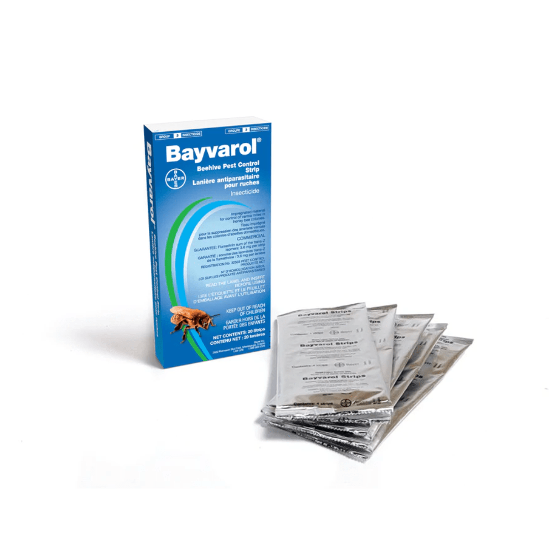 Bayvarol Varroa Destructor 20 Strips - Ritchie Feed & Seed Inc.
