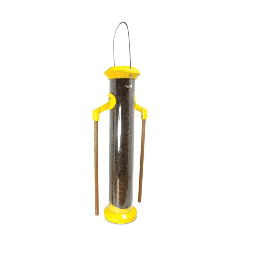 Finch Tube Feeder with Wood Dowel Perches - Ritchie Feed & Seed Inc.