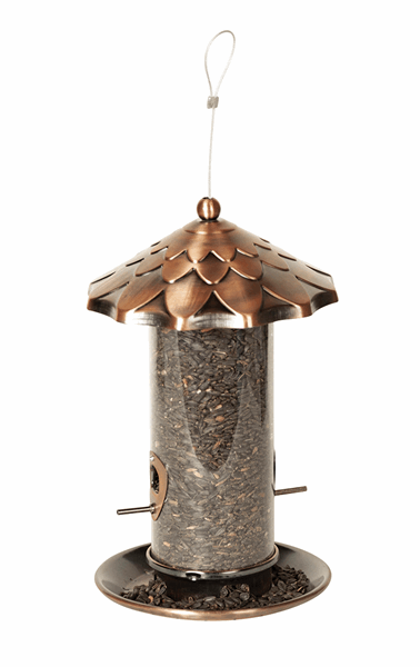 High Capacity Seed Feeder - Copper - Ritchie Feed & Seed Inc.
