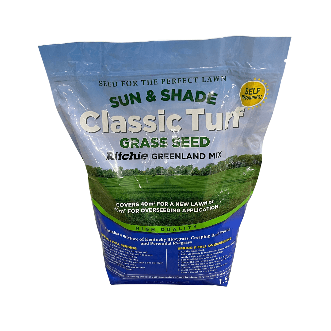 Ritchie's Full Sun Greenland Grass Seed 1.5kg - Ritchie Feed & Seed Inc.