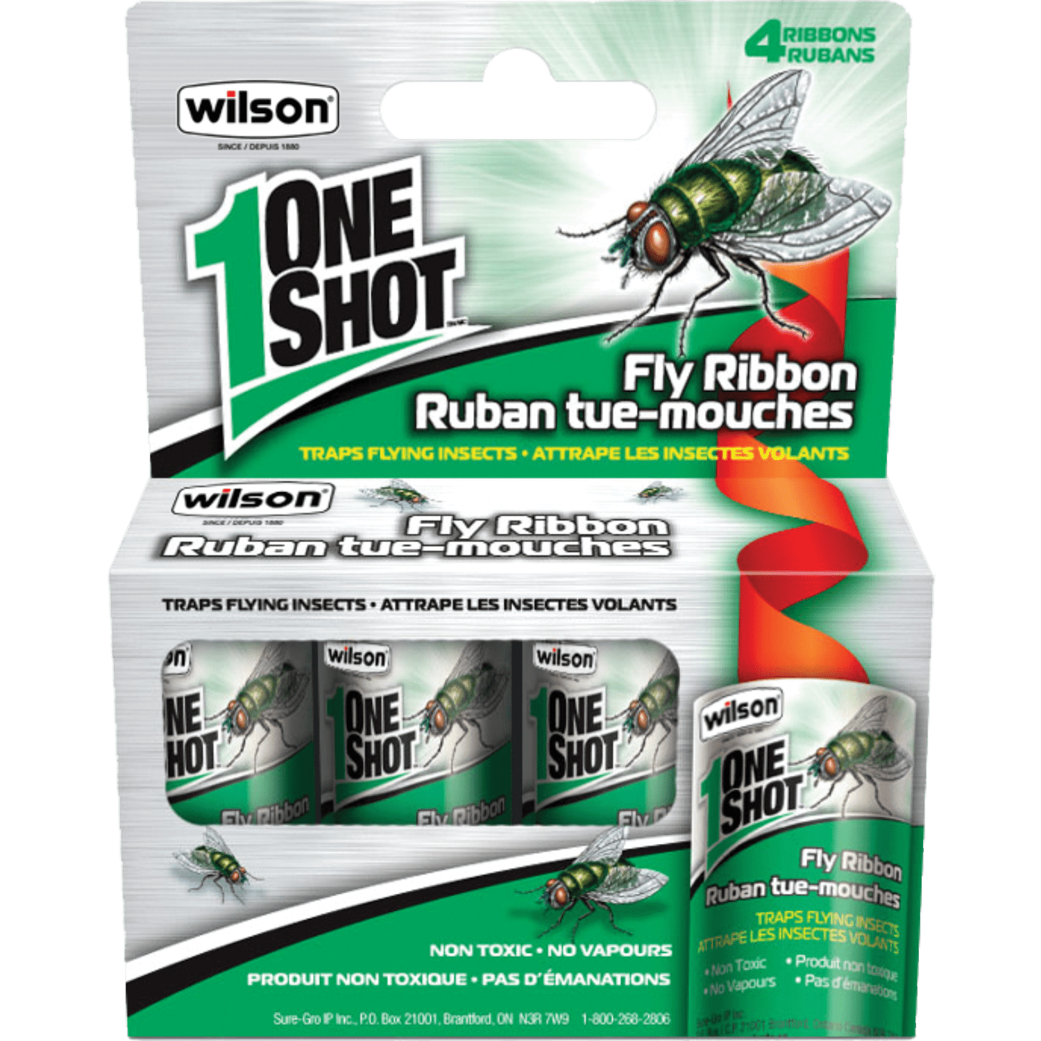 Wilson® One Shot Fly Ribbon 4 pack - Ritchie Feed & Seed Inc.