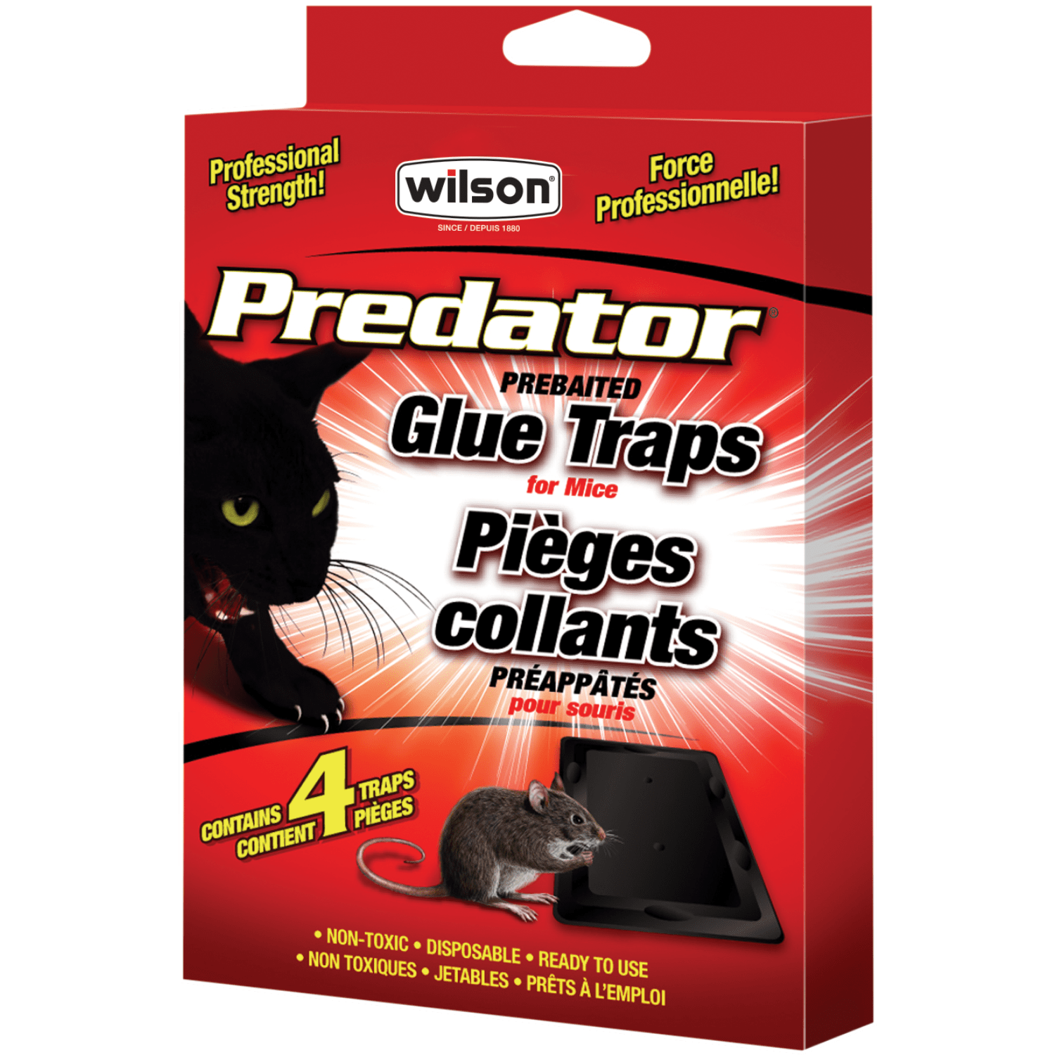 Wilson® Predator Mice Glue Traps 4 pack - Ritchie Feed & Seed Inc.